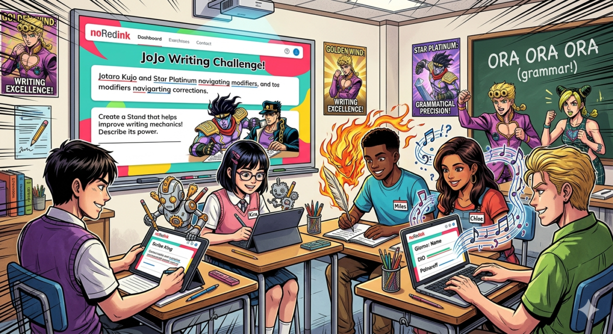 NoRedInk JoJo: Where Education Meets Pop Culture - Sddmagazine